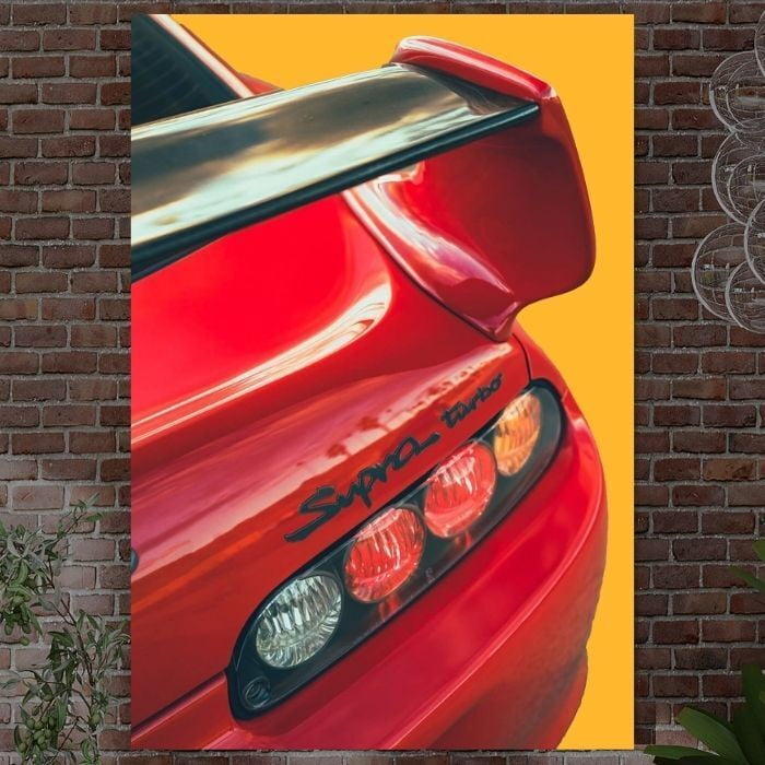 Toyota Supra MK4 24X36 Poster GR Tuner Garage Shop import GT4 Nismo 2JZ ...