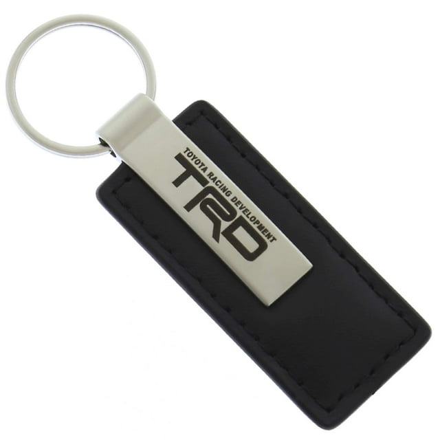 Toyota TRD Black Leather Key Chain - Walmart.com