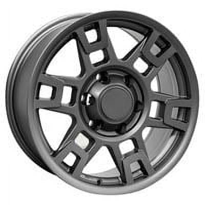 Toyota TRD Style Wheels 17x8 Gunmetal Rims 1pc. - Walmart.com