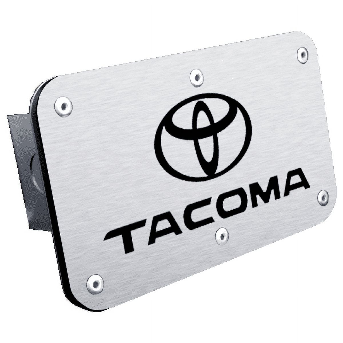Toyota Tacoma Dual Logo Trailer Hitch Plug (Chrome) - Walmart.com