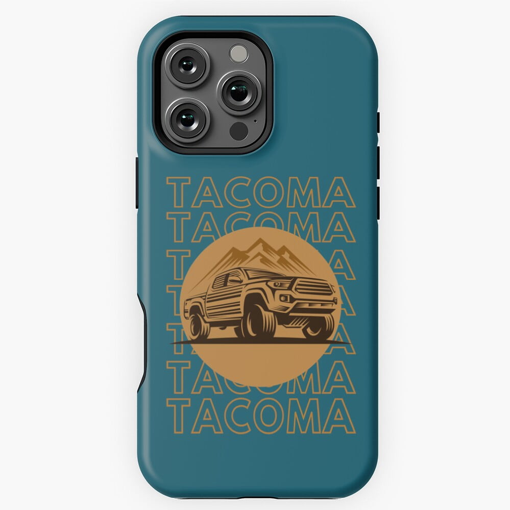 Toyota Tacoma Off-Road Pickup Truck Phone Case for iPhone 16 15 14 13 ...