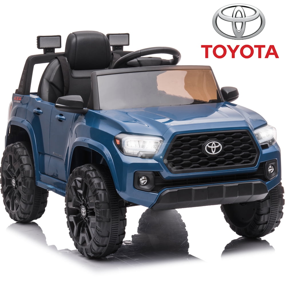 Toyota Tacoma 12V Ride on Car Toy for 3-5 Years, Remote Control, LED ...