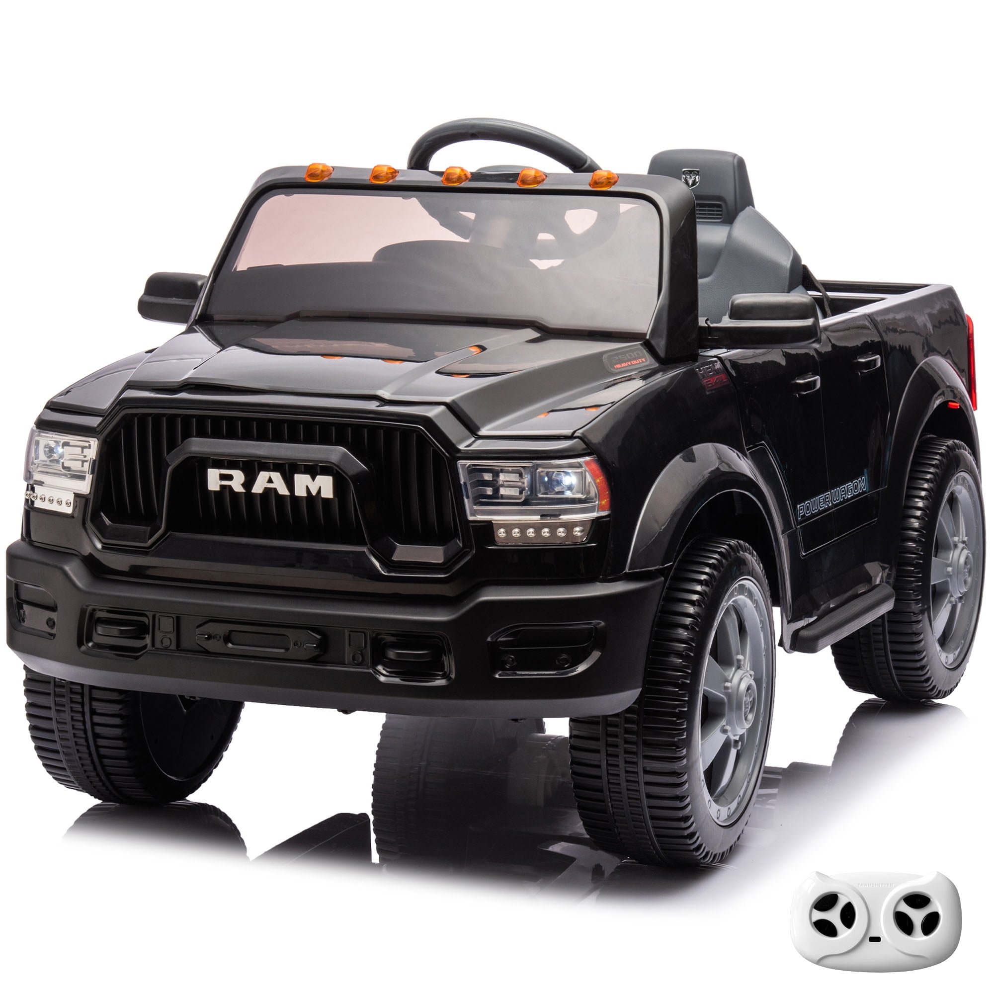 Toyota Tacoma 12V Kids Ride-On Car with Remote, Music, LED Lights ...