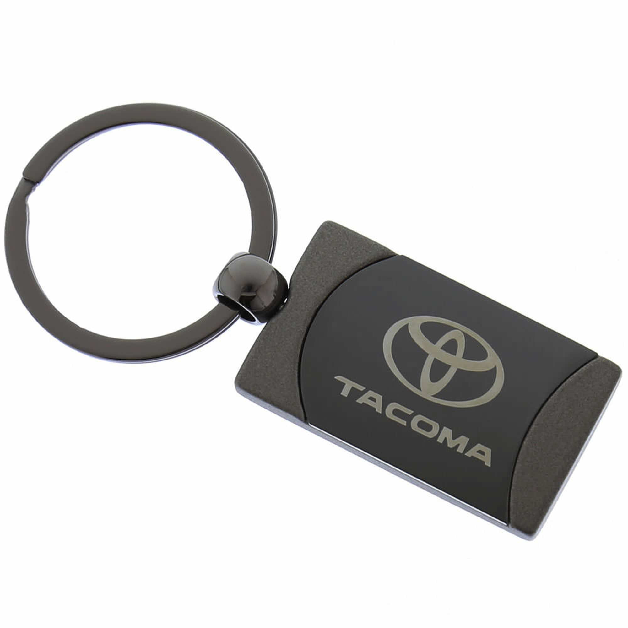 Toyota Tacoma Two-Tone Rectangular Key Fob (Gunmetal) - Walmart.com