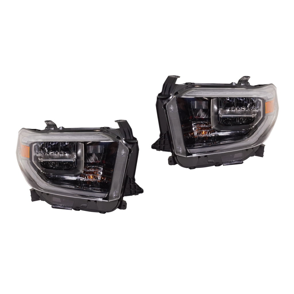 For Toyota Tundra 2018 Headlight Driver and Passenger Side | Pair ...