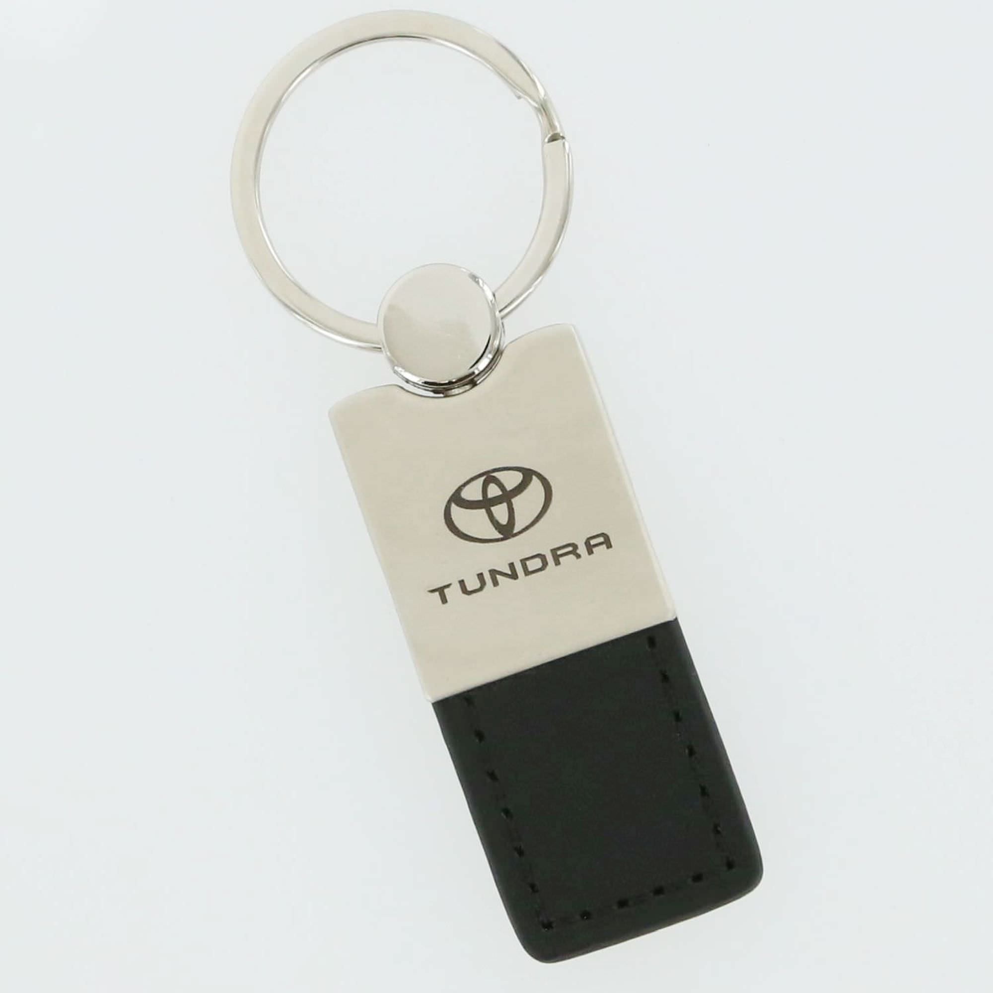 Toyota Tundra Keychain & Keyring - Duo Premium Black Leather - Walmart.com