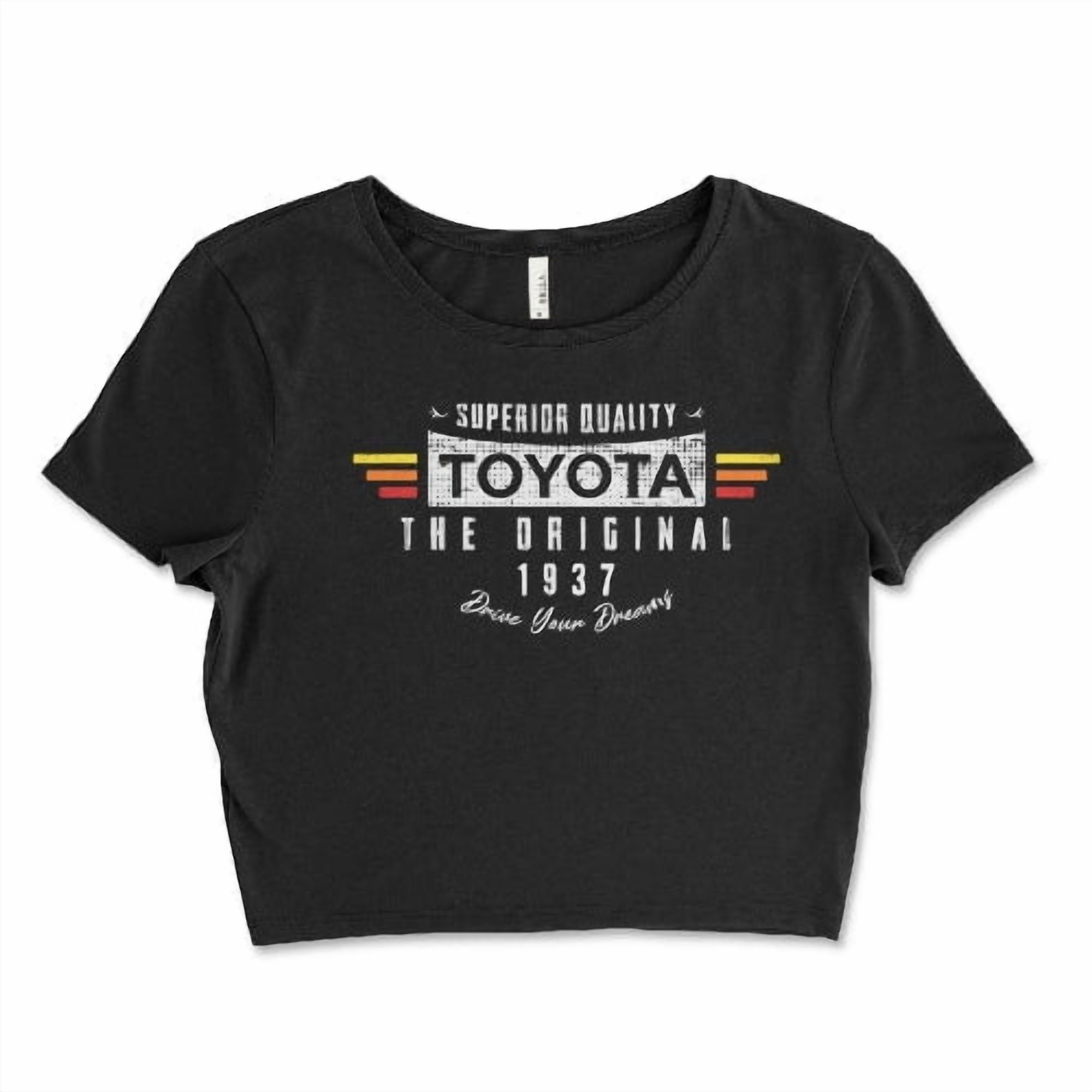 Toyota Womens Original Crop Top Rugged 4x4 Heritage - Walmart.com
