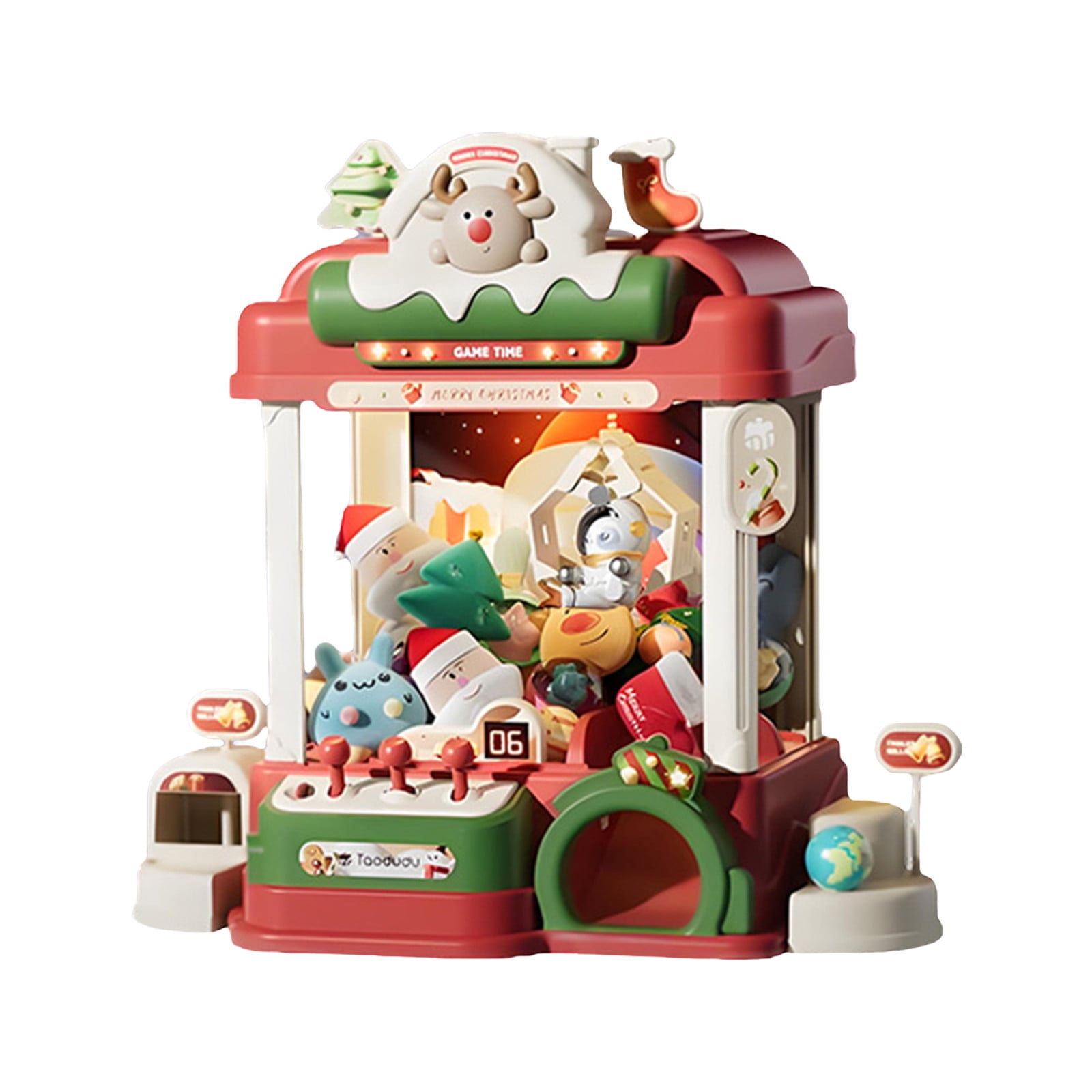 Toys for 1 Year Old Boy Christmas Mini Claw Machine Candy Grabbers ...