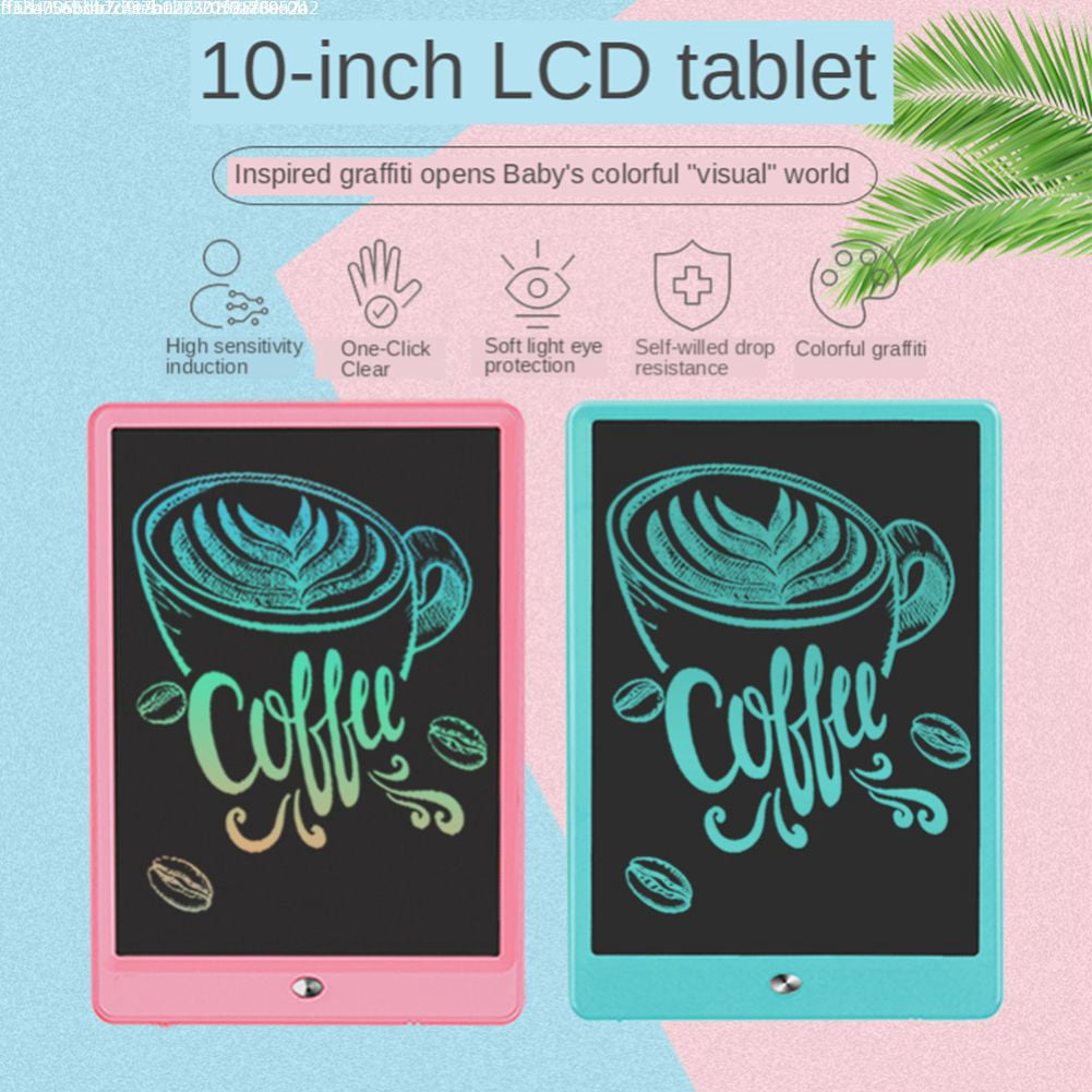 LCD Writing Tablet 2 Pack, Reusable Kids Drawing Tablet with 10inch ...