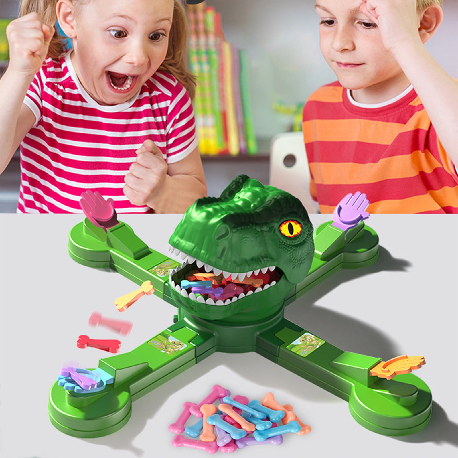 Toys 50% Off Clear! Dinosaur Dentist Game Finger Teeth Toys for Kids ...