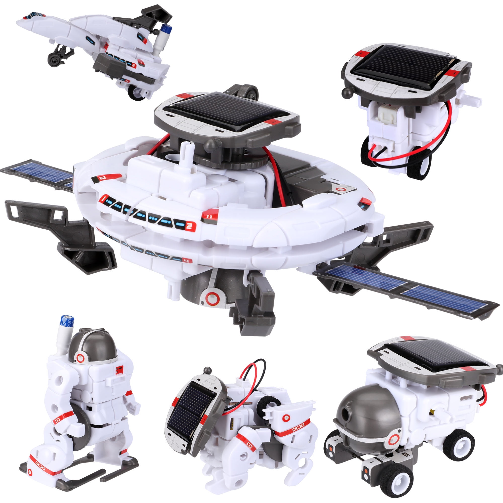 Toys 6-in-1 Space Solar Robot Kit, Educatoinal Learning Science ...