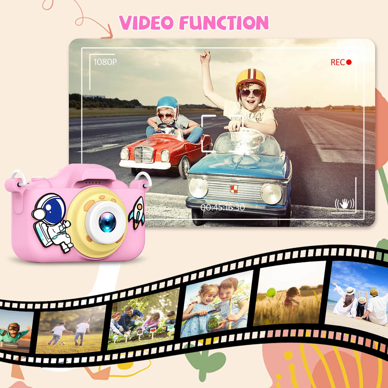 Toys for Ages 5-7, Kids Toys, Camera for Kids, Portable Toy Camera for ...