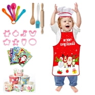 LUIISIS 26Pcs Kids Cooking and Baking Set, Kid Cooking Set with Rainbow ...