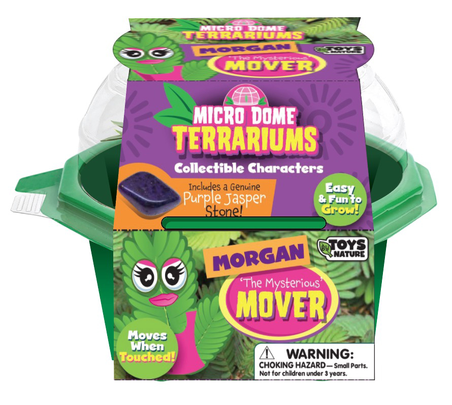 Toys By Nature - Morgan the Mighty Mover - Indoor Micro-Gardening Kit ...