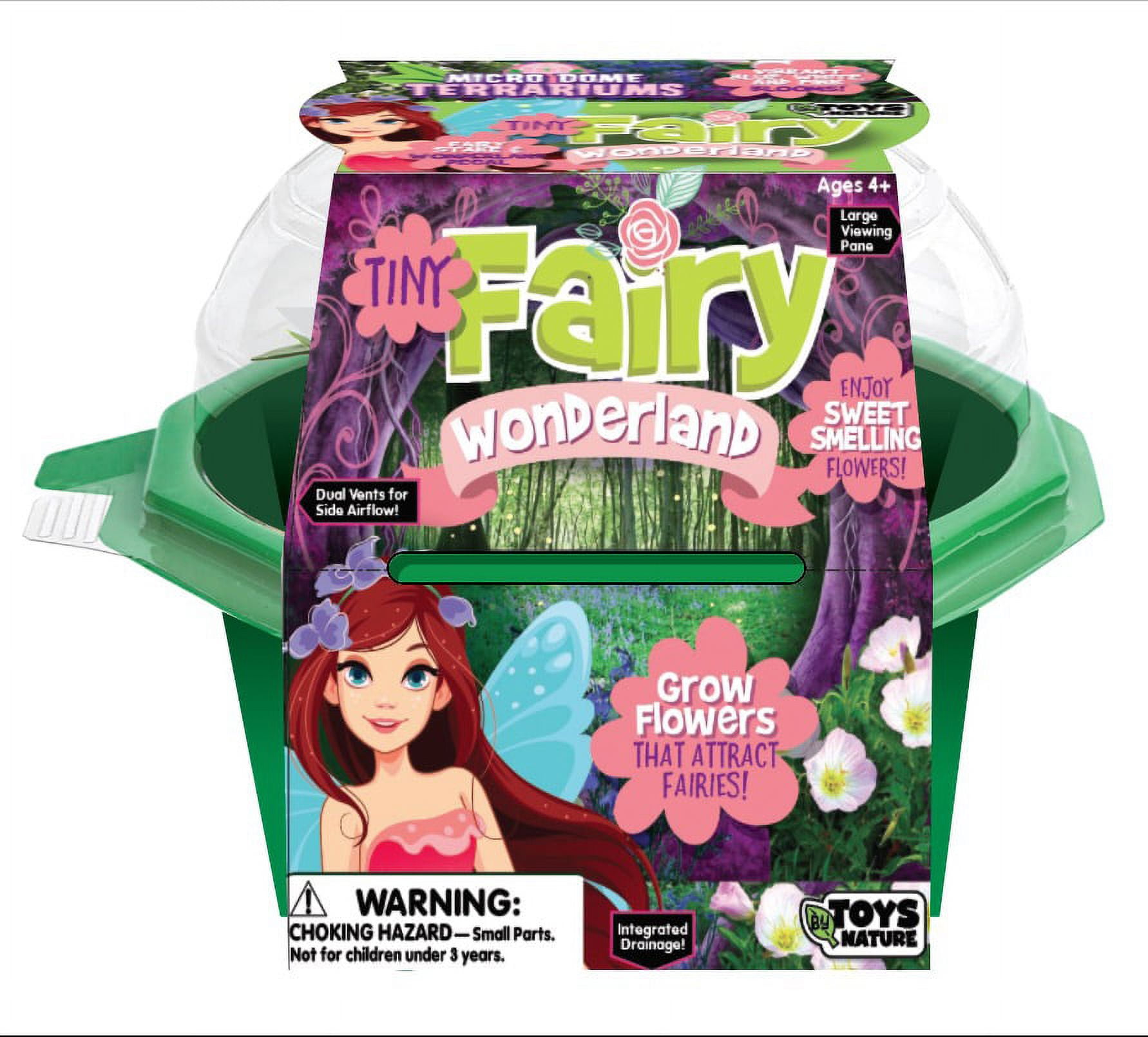 Toys By Nature - Tiny Fairy Wonderland - Indoor Micro-Gardening Kit ...