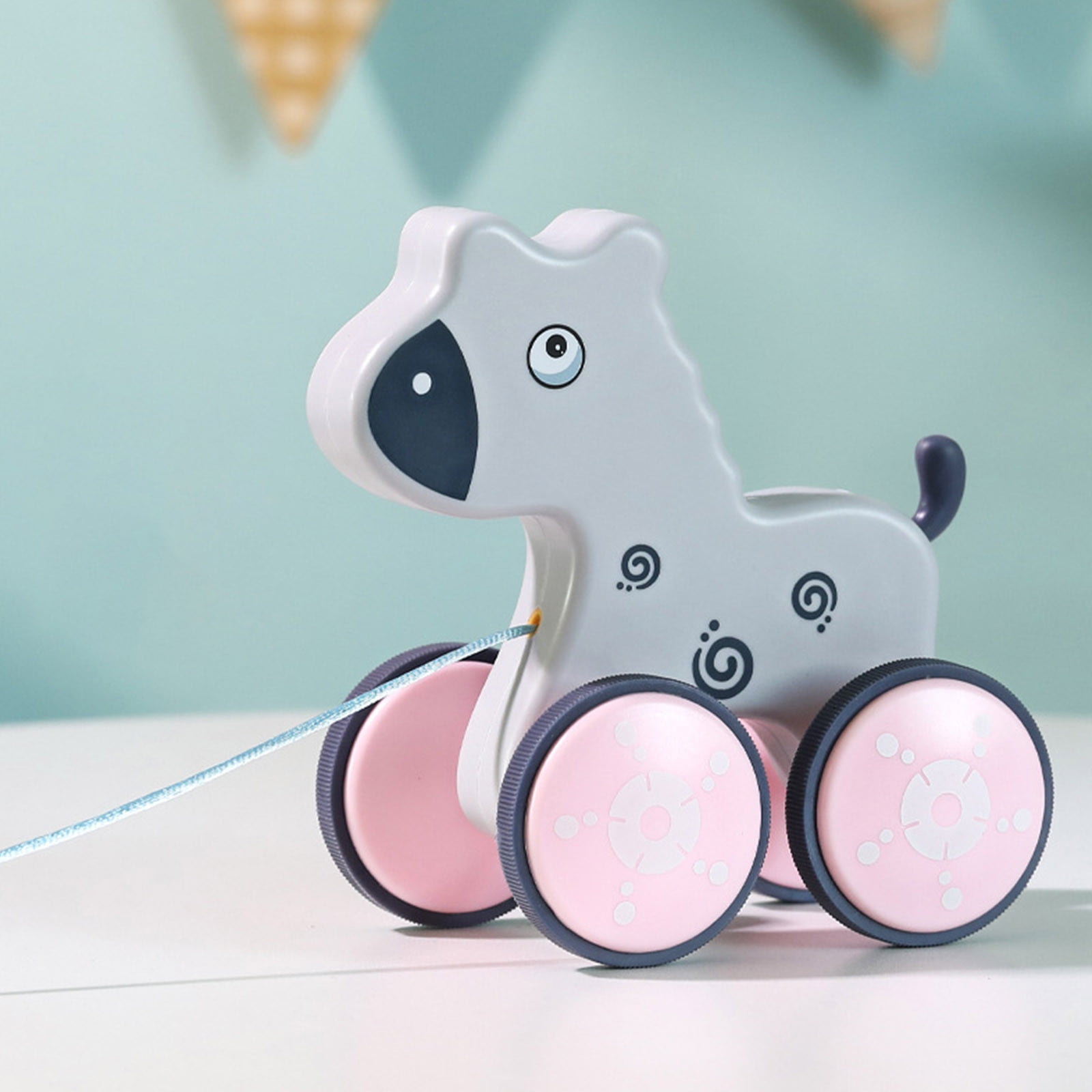 Toys Clearance 2023! CWCWFHZH Children Drag Toy Driver Pull Rope To ...