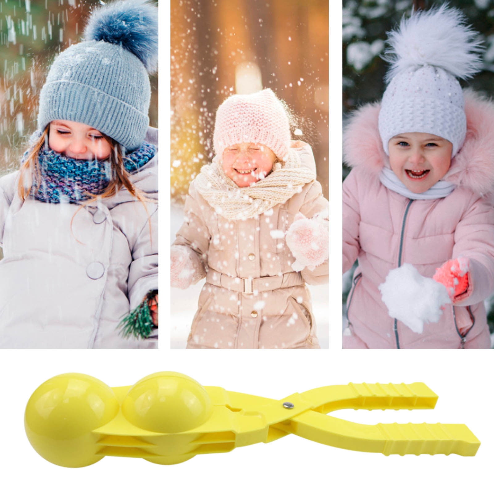 Toys Clearance 2023! CWCWFHZH Children Play Snow Work Large Double Ball ...
