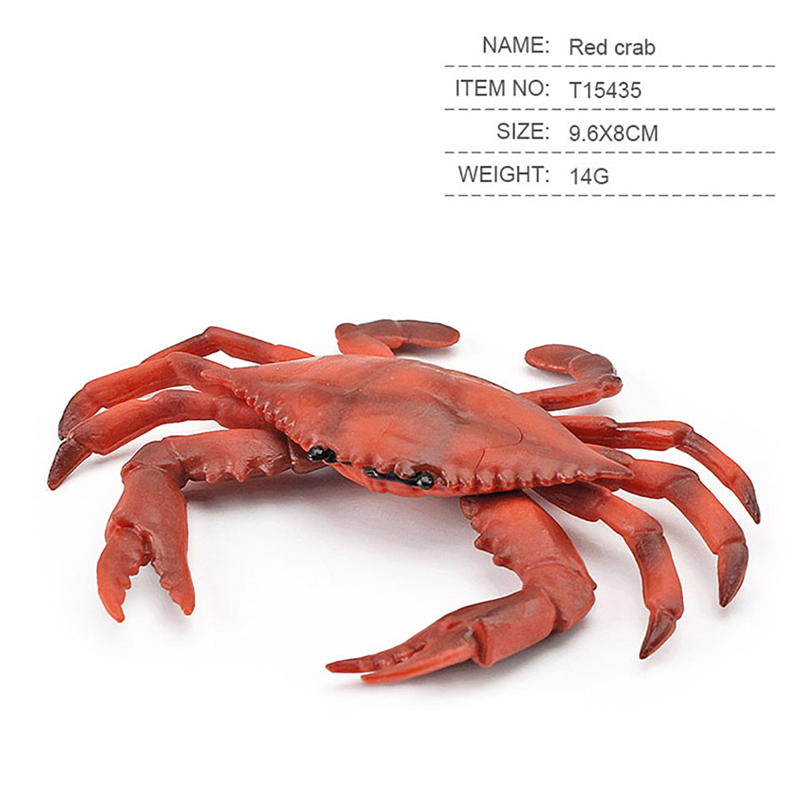 Toys Clearance 2023! CWCWFHZH Colorful Simulation Crab Sea Animals and ...