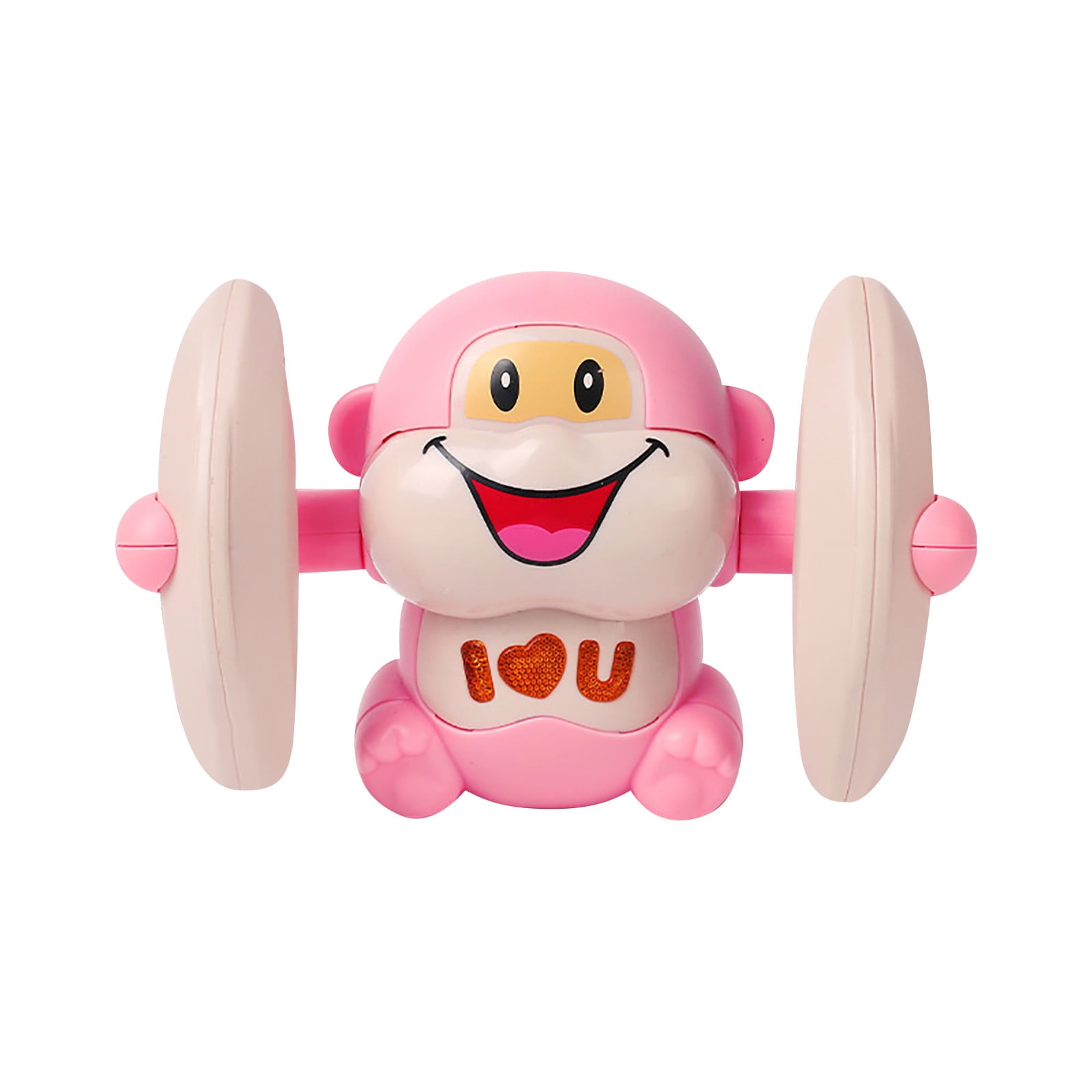 CWCWFHZH Electric Flipping Dancing Toy Rolling Monkey Voice Control ...