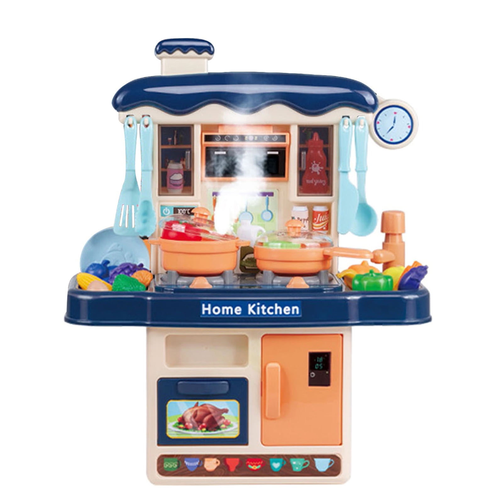 Toys Clearance 2023! CWCWFHZH Mini Kitchen Toy Set with Realistic and ...