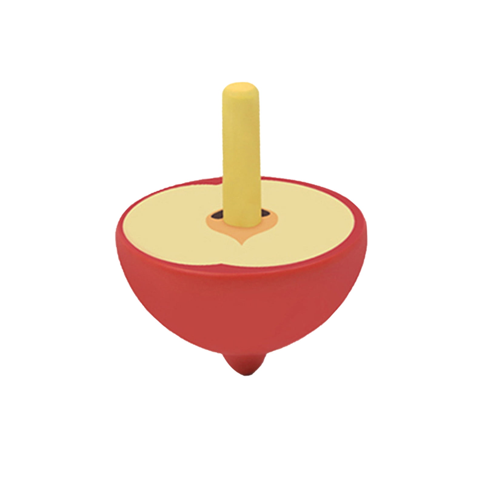 Toys Clearance 2023! CWCWFHZH Spinning Fruit Shape Wooden Colorful ...