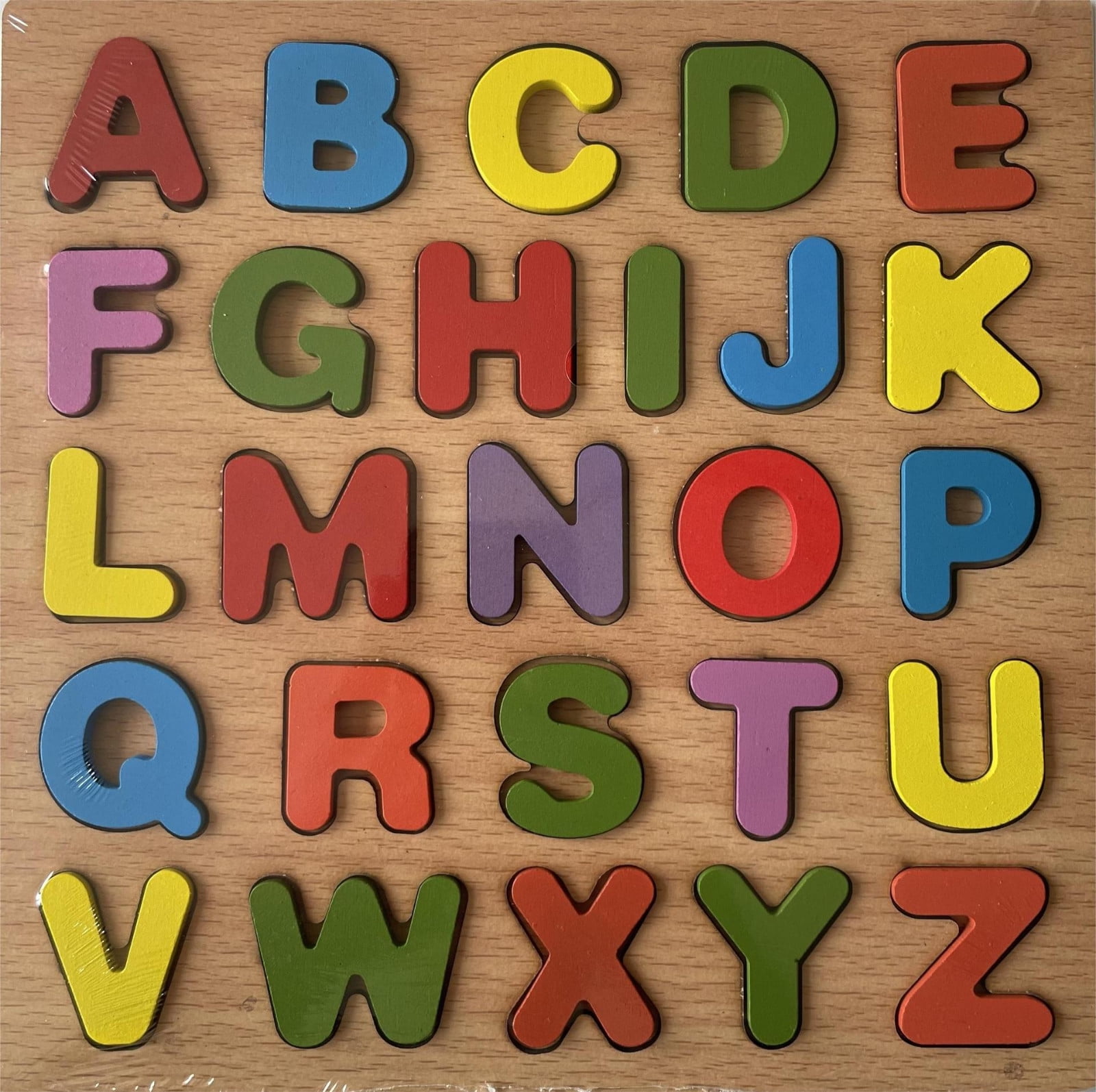 Toys Clearance Alphabet Puzzle Wooden Puzzles for Toddlers 1 2 3 4 5 ...