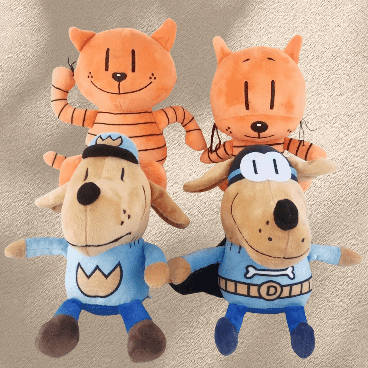 Toys Clearance Cat And Dog Plush Stuffed Toys - Dog-Man Series Plushies ...