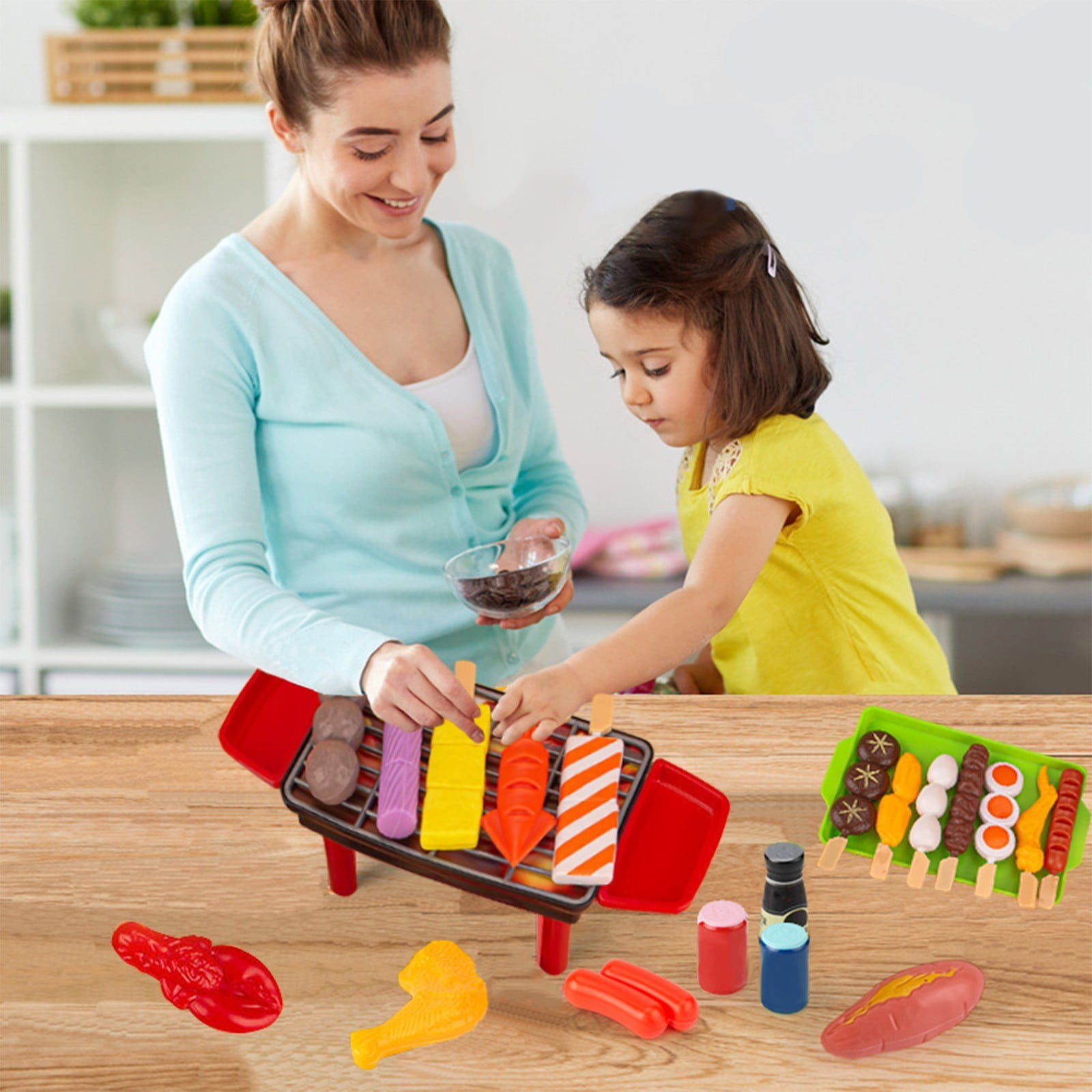 Toys Clearance! DIVVce Cooking Toy BBQ Set,Kids Grill Playset with Play ...