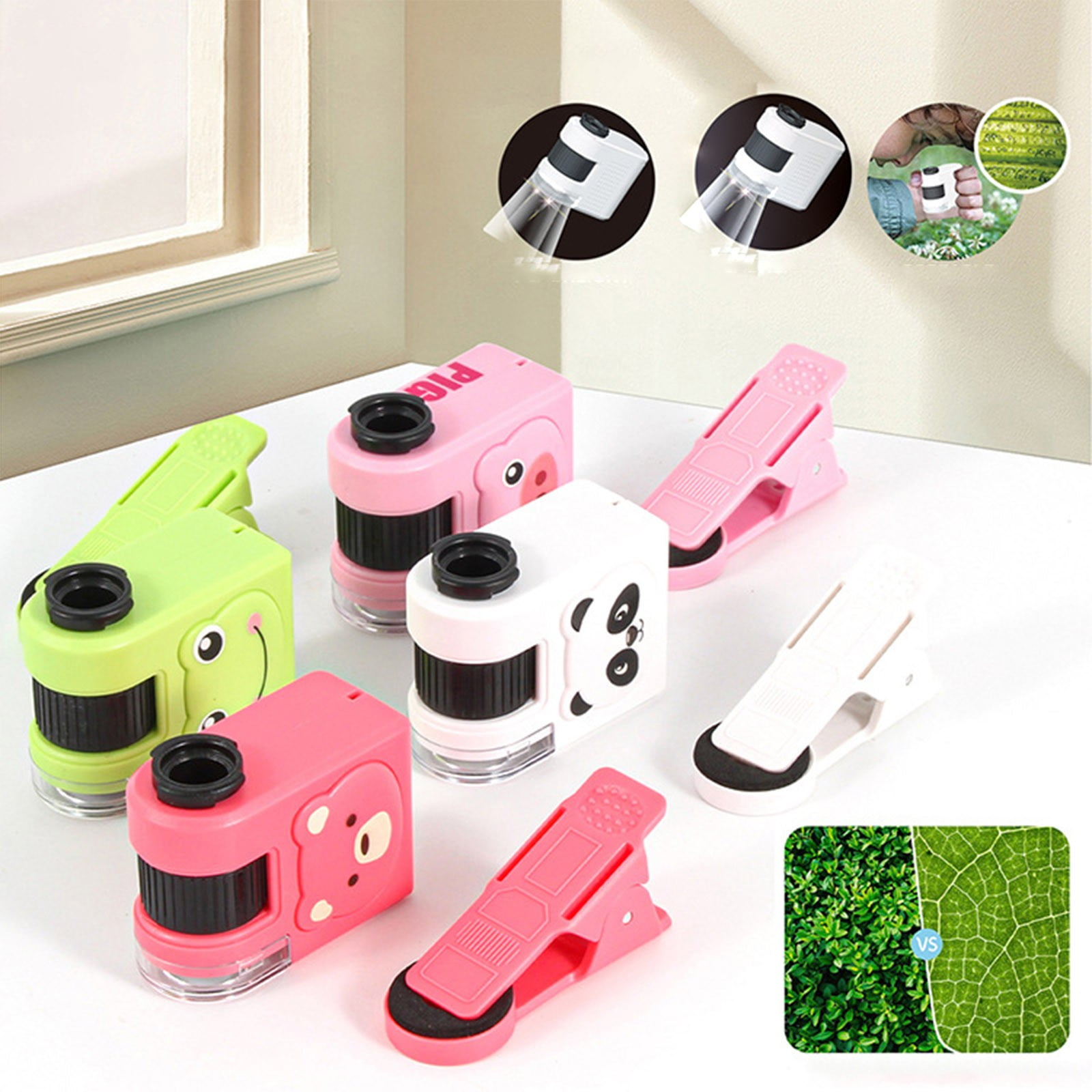 Toys Clearance! DIVVce Microscope for Kids - Mini Pocket Handheld ...