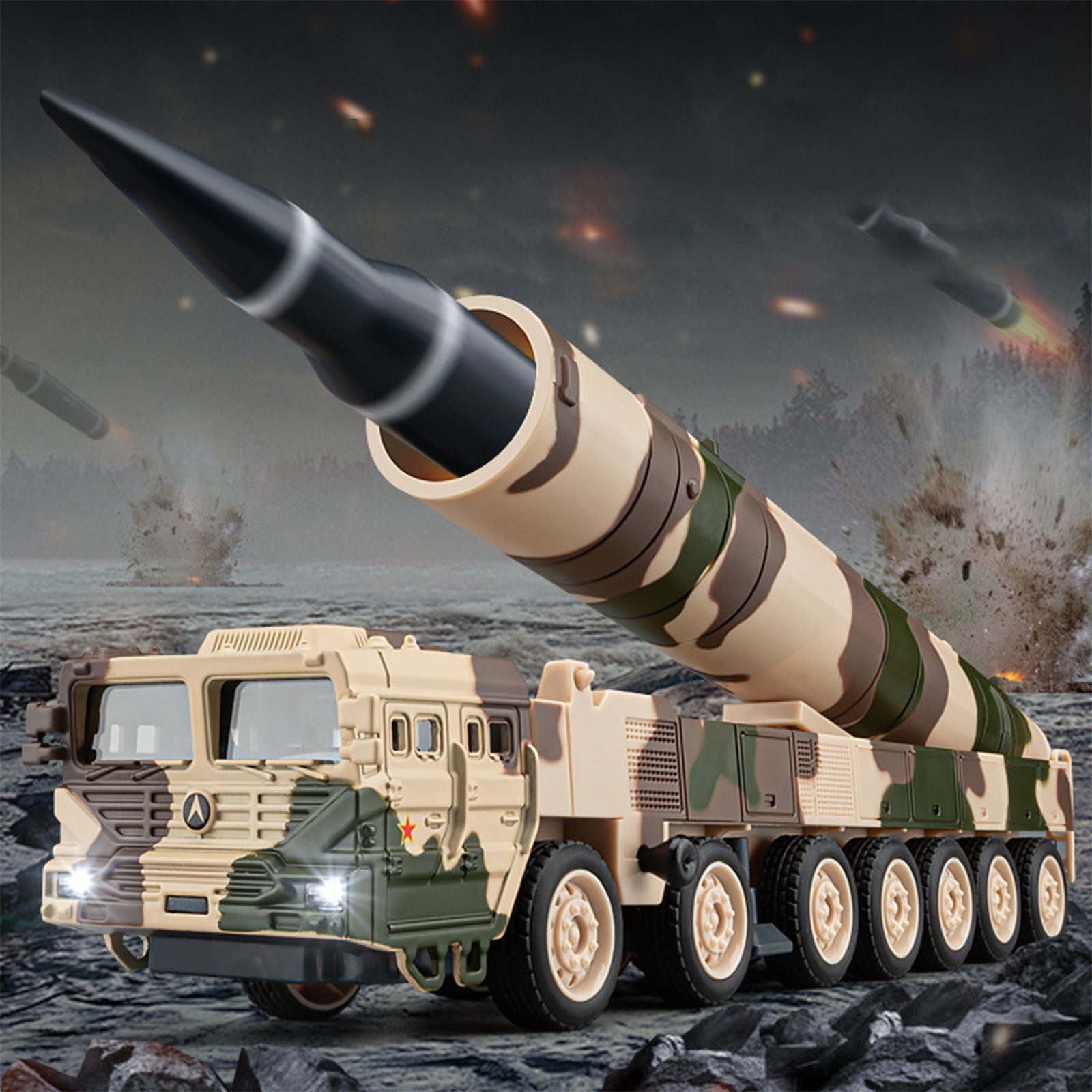 Toys Clearance For Baby Under $10 Missile Model Military Toy Simulation ...