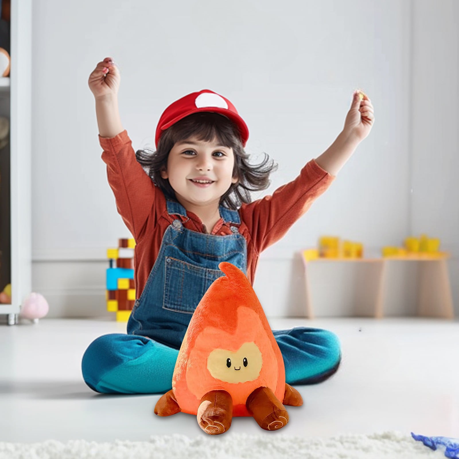 Toys Clearance！ Smiling Fireman Doll-40Cm - Walmart.com