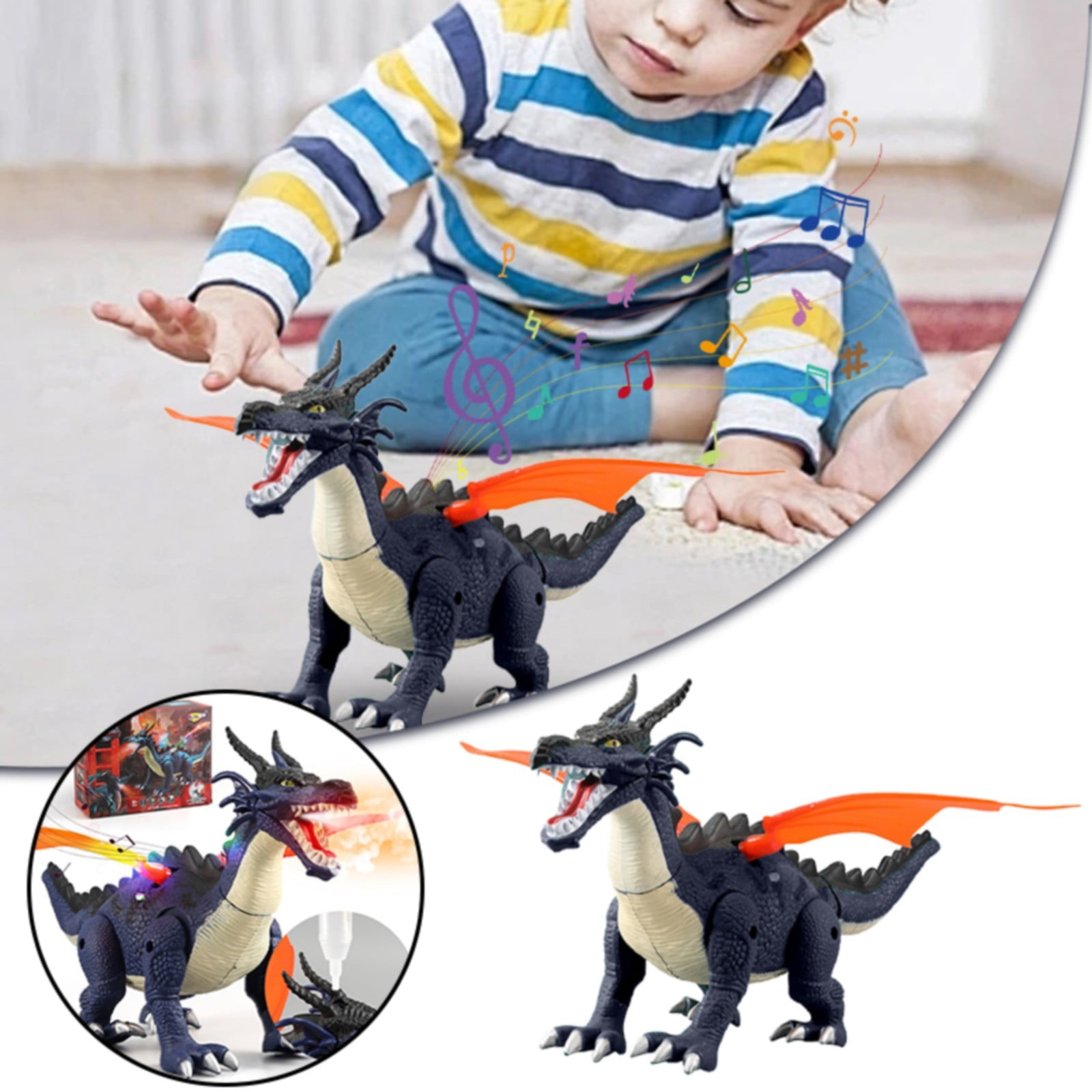Toys Deals Light Up Dragon Toy Glowing Dragon Toy Led Dragon Toy ...