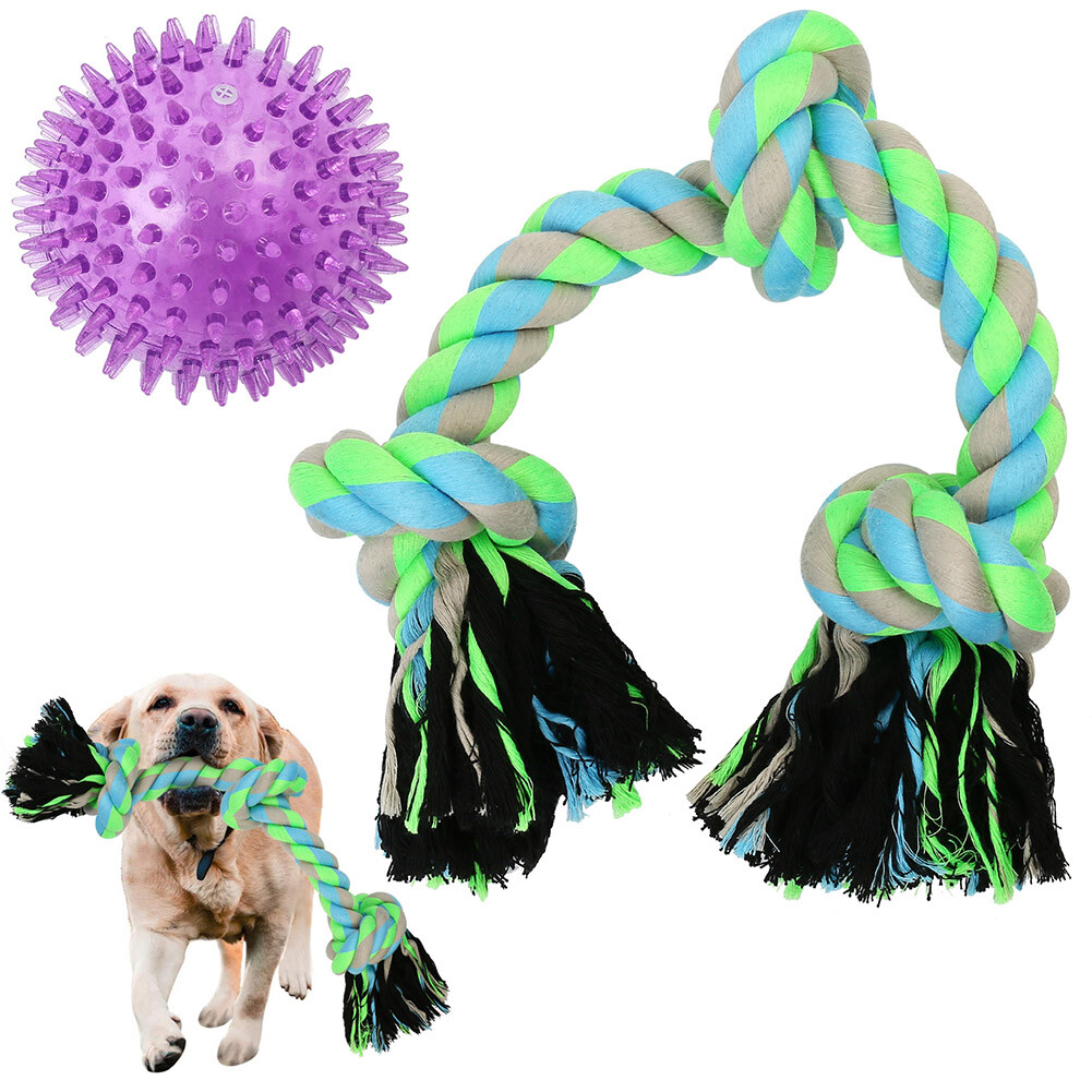 Toys Dog Rope Chew Toys for Large and Medium Aggressive Chewers Breed ...