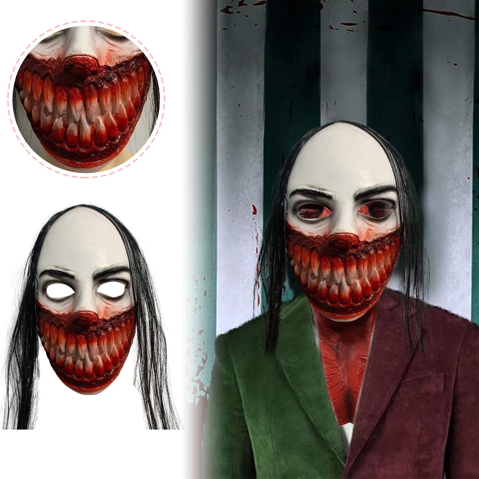 Toys,Face Scaring People Funny House Dressing Up Props Headgear,Kids ...