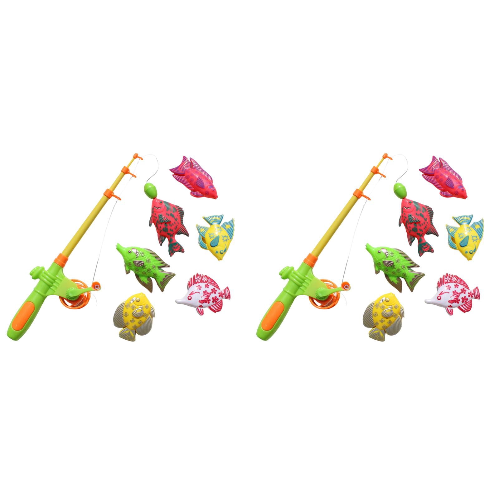 Toys For Boys And Girls 36 Years 7 Pcs Fishing Toy Educational Fish Rod ...