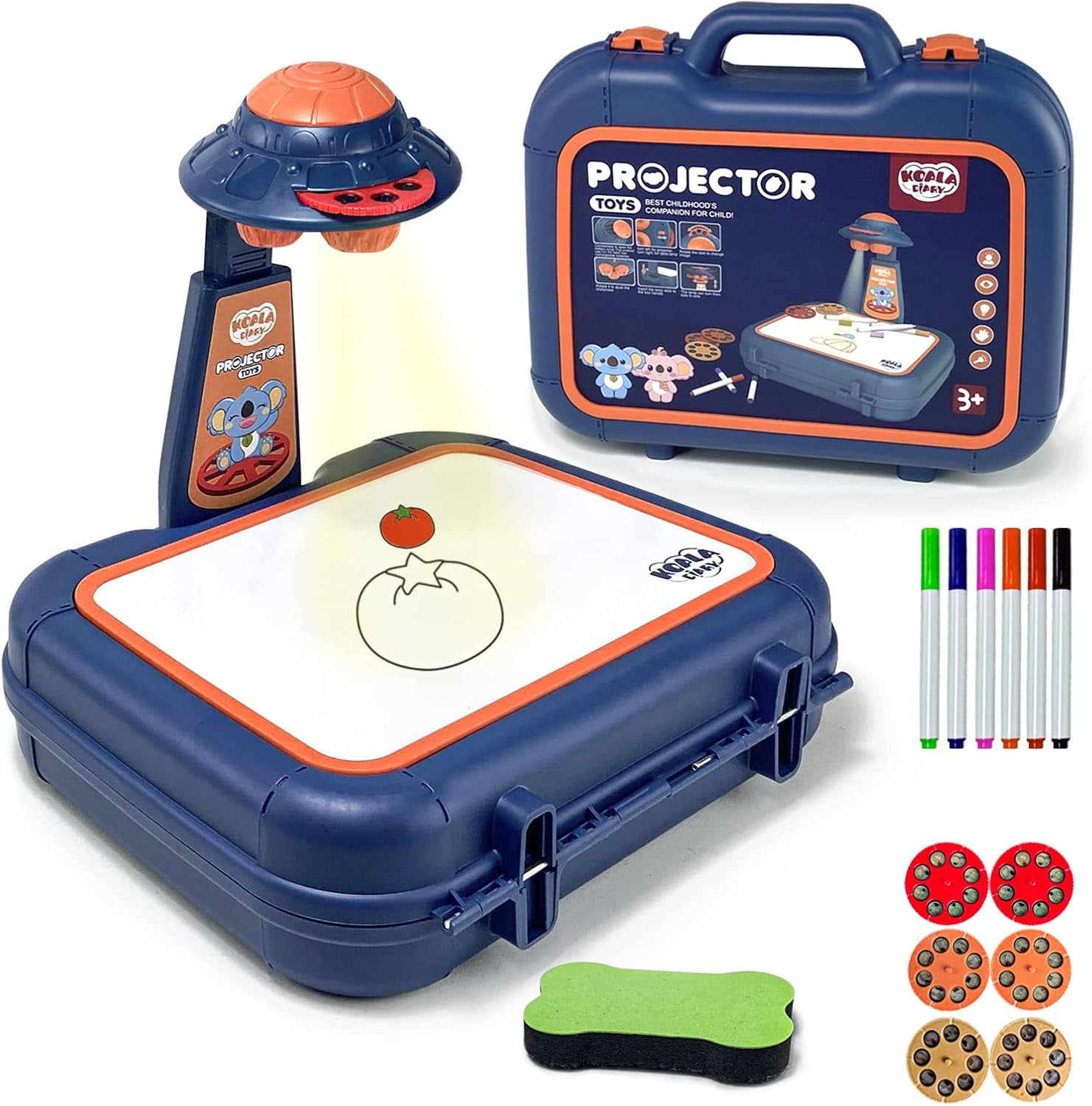 Toys for Girls 4-6, Drawing Projector for Kids, Art Sketch Projector ...