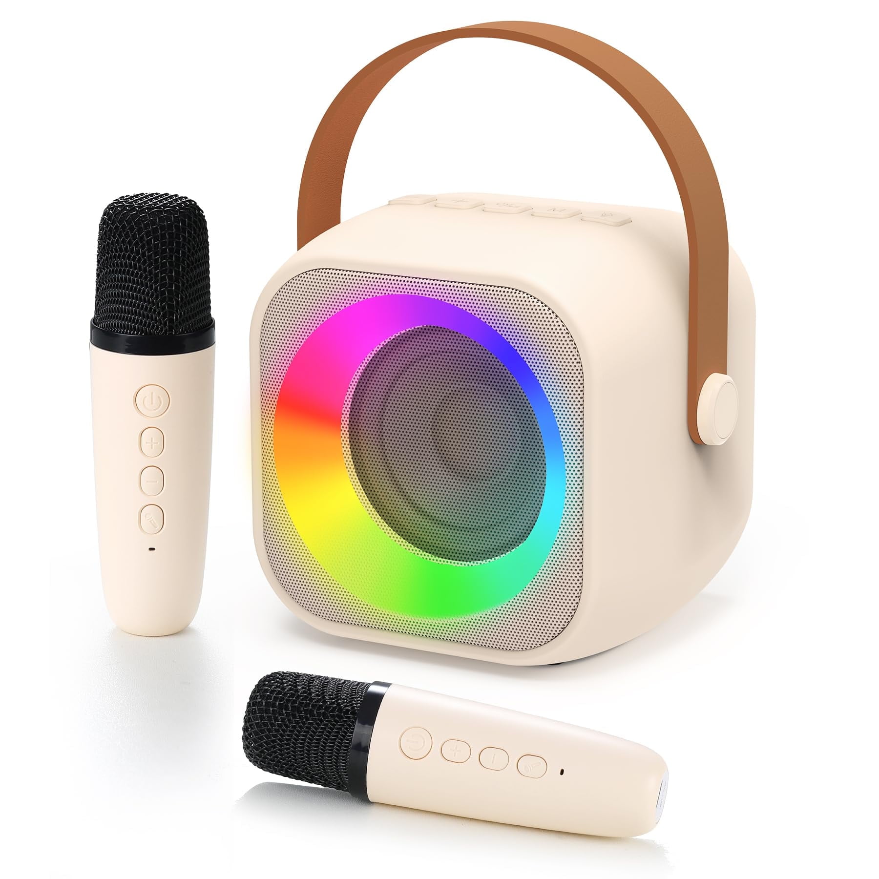 SANMADROLA Mini Karaoke Machine for Kids Adults, Toys for 3-12 Years ...
