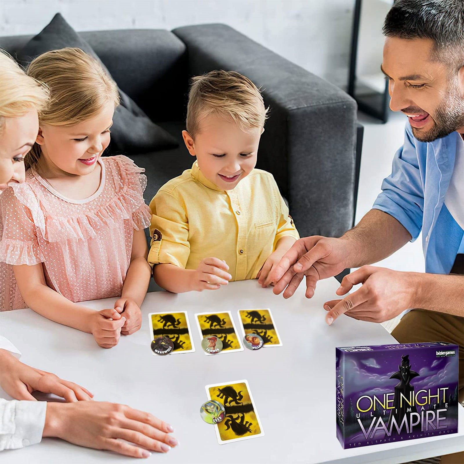 🐶Toys and Hobbies！ Board Games Werewolf Mystery Card Game Board Game ...