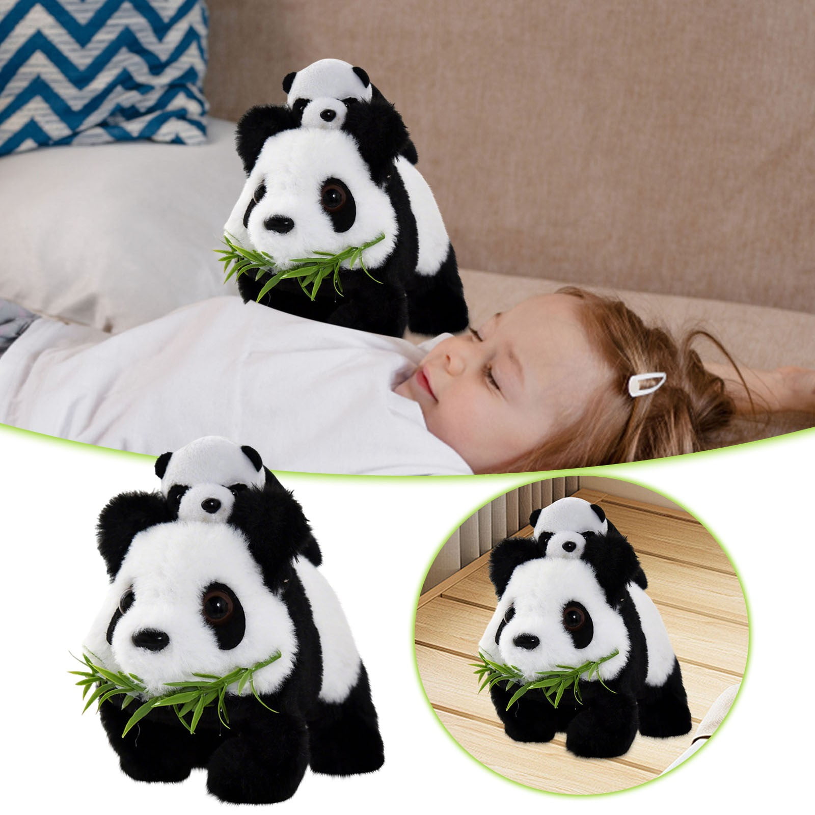 Interactive Electronic Panda Toy with Sounds Walking Features and Swinging Ears - Stuffed Animal ...