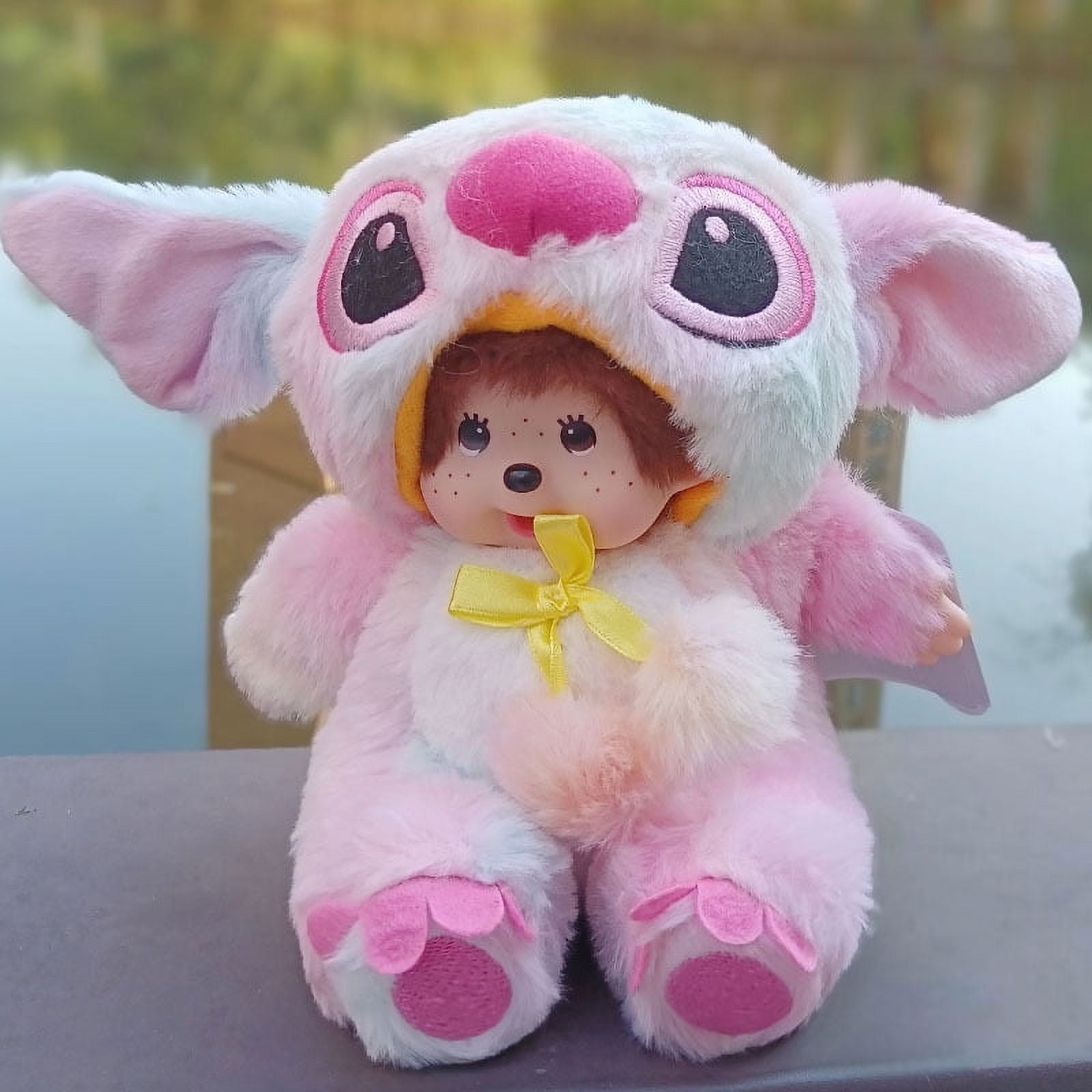 Toys Kawaii Lilo&Stitch Angel Plush Toys Cute Monchhichis Cosplay ...