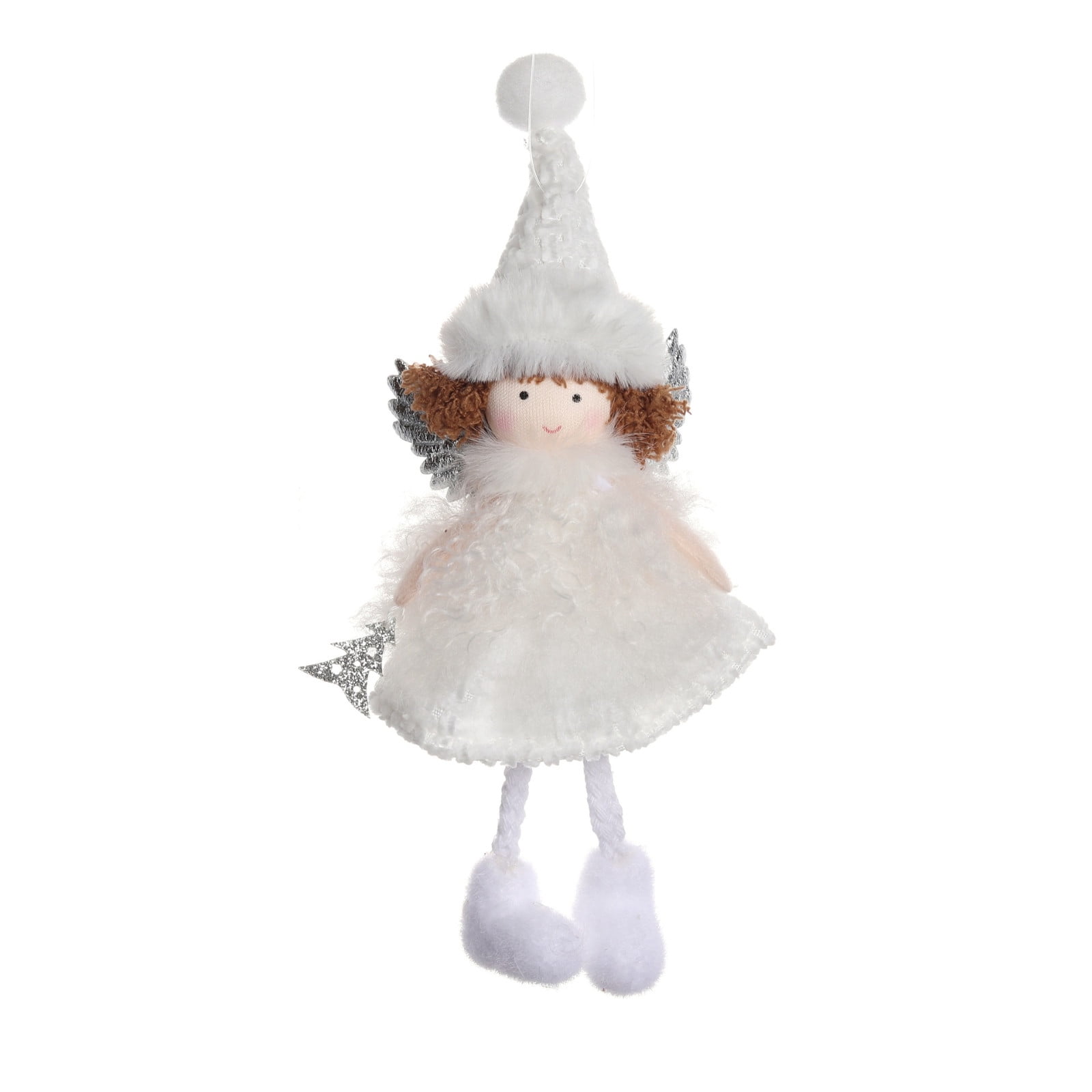Toys, Keychain Plush Angel Doll Pendant Christmas Tree Cute Plushies ...