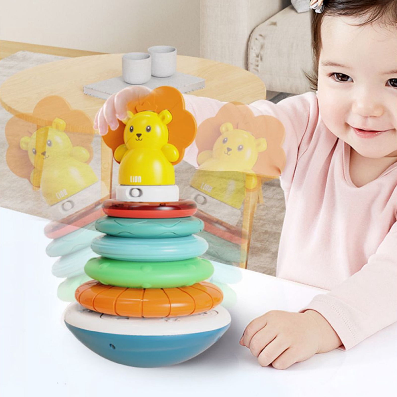 Toys for Kids Ages 4-8 Stacking Kids Games Tower Stacking Circle Games ...