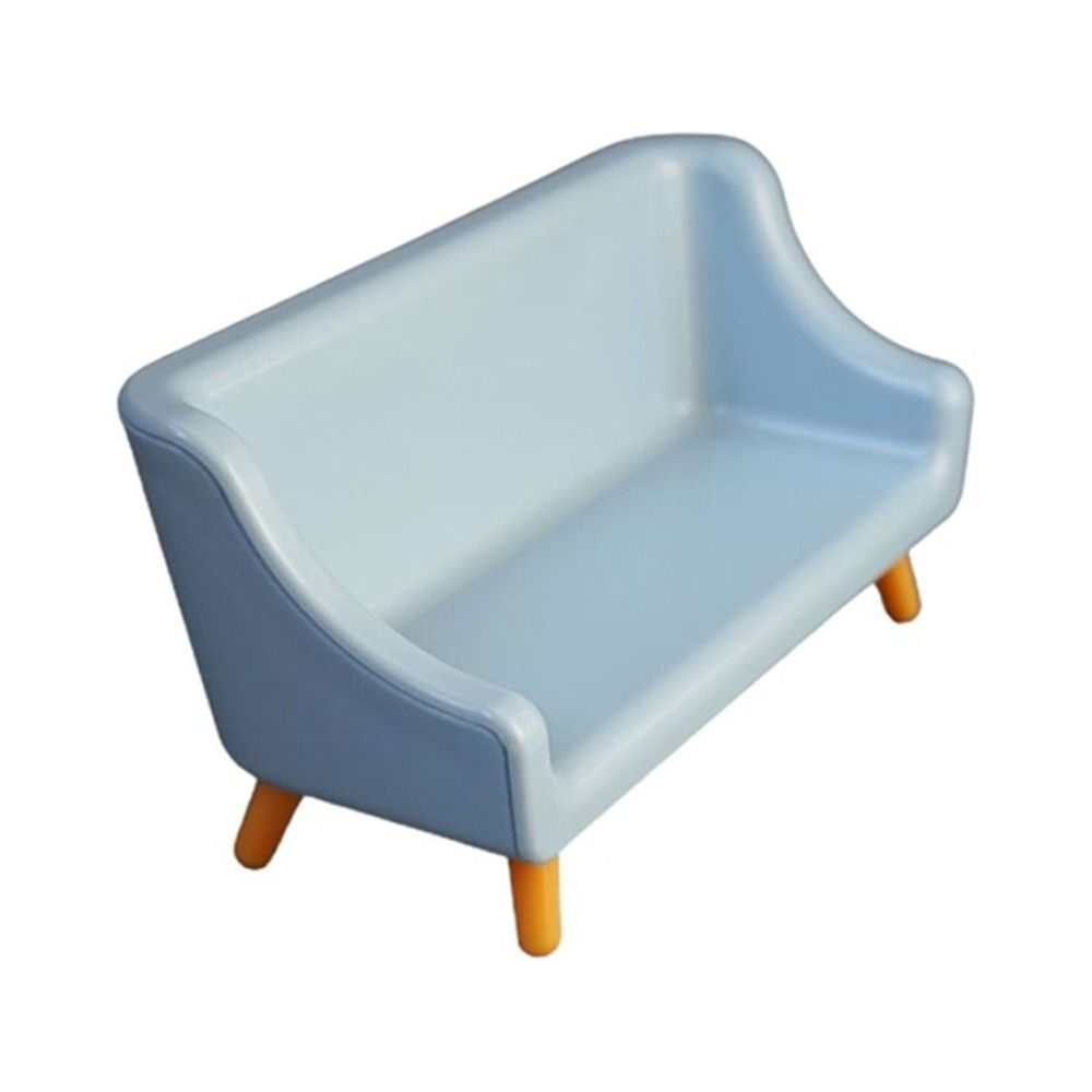 Toys Kids Doll House Accessories Bed Model Toy Bookshelf TV set Doll ...