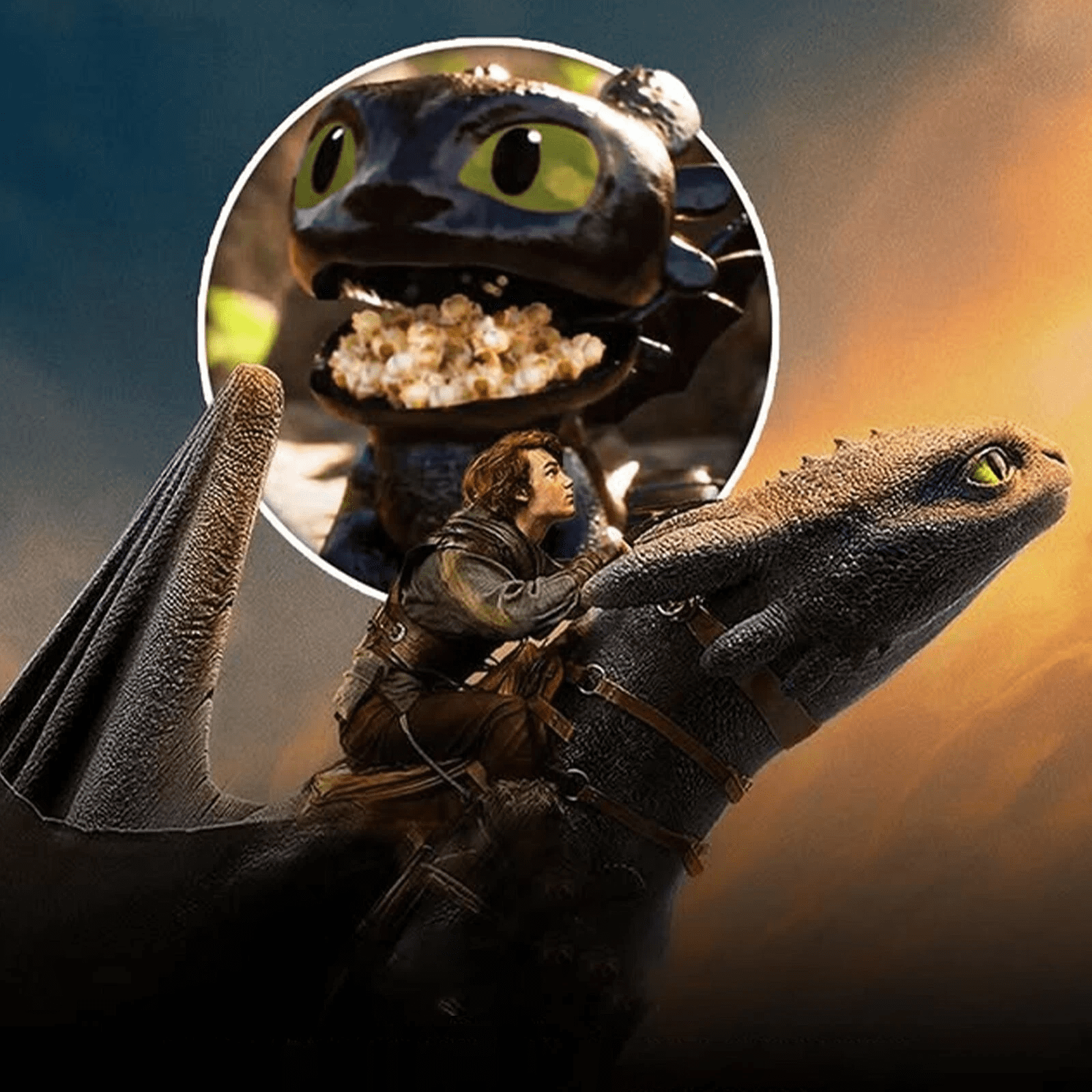 Toys for Kids Toothless Popcorn Bucket 2025 Movie Edition – Limited ...