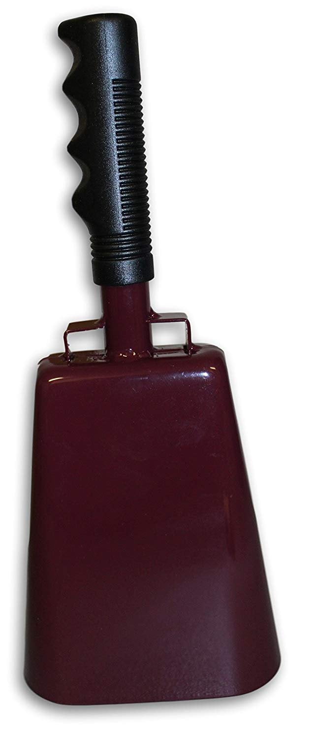 Toys+ LARGE 11 Inch COWBELL With Handle Maroon - Walmart.com