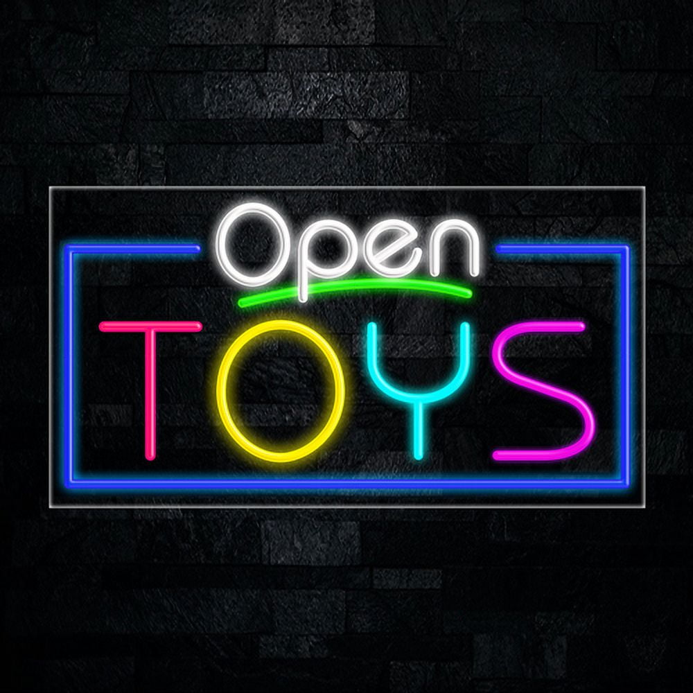 Toys LED Neon Sign 33"L x 18"H #35895 - Walmart.com