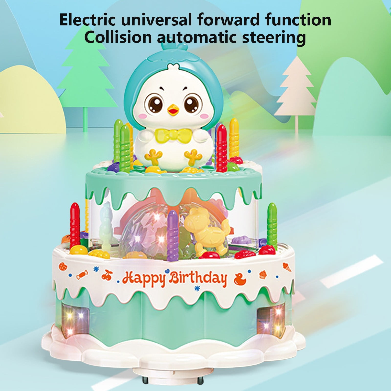 Toys Latrodar Stocking Stuffers for Kids Toddler Music Cake Toys ...