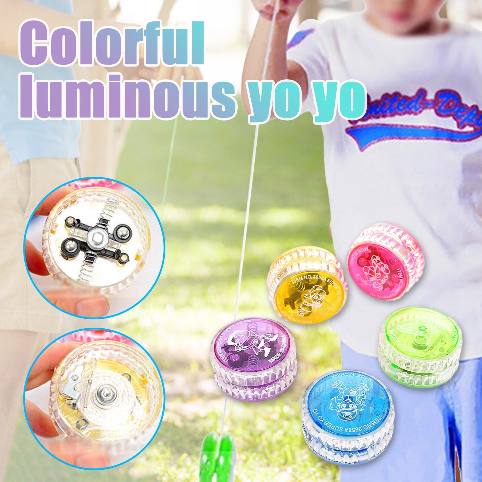 Toys Limelight LED Light-Up Yo-Yo Beginner Level Yo-Yo with LED Lights ...