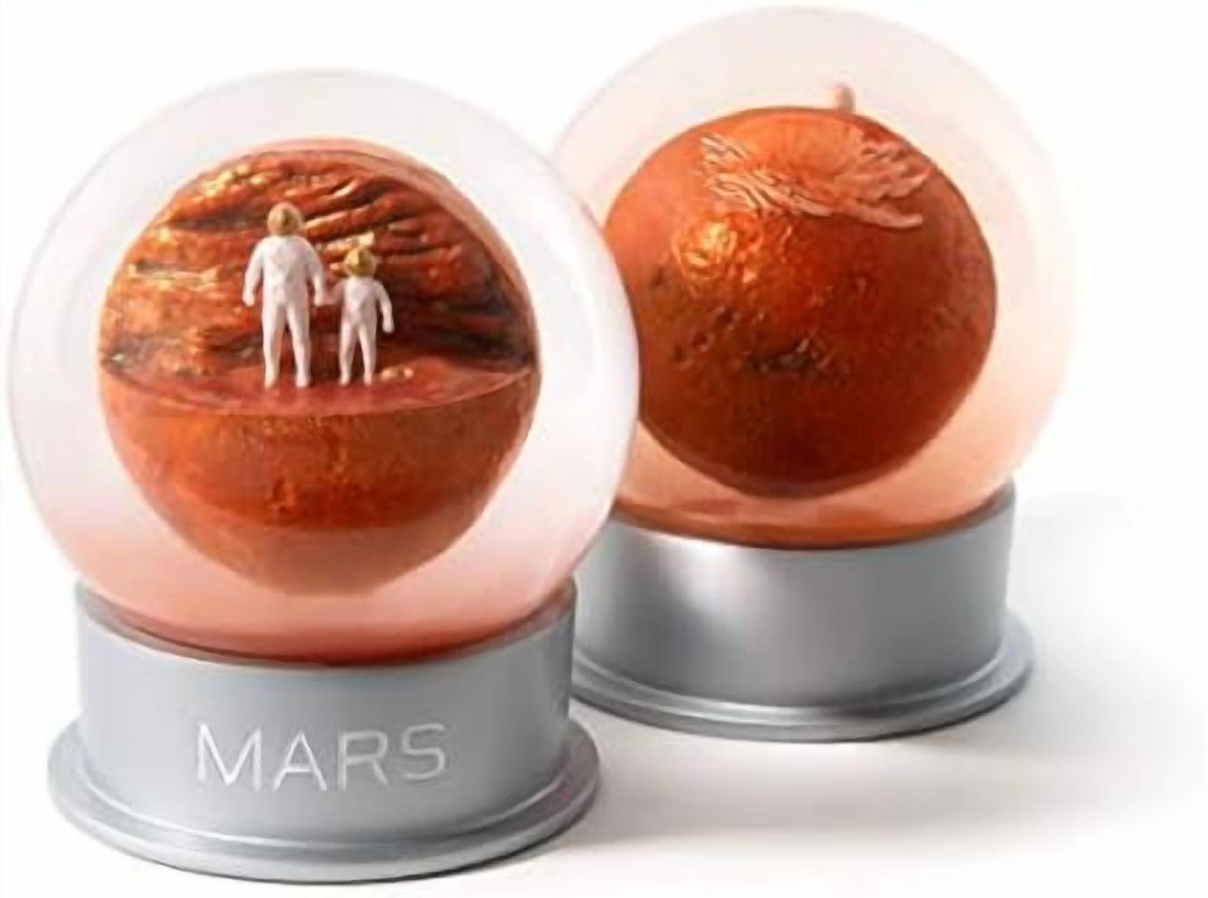 Toys - Mars Dust Globe - Glass Mars Globe - Realistic Mars Surface Scene - Packaged in Mini ...