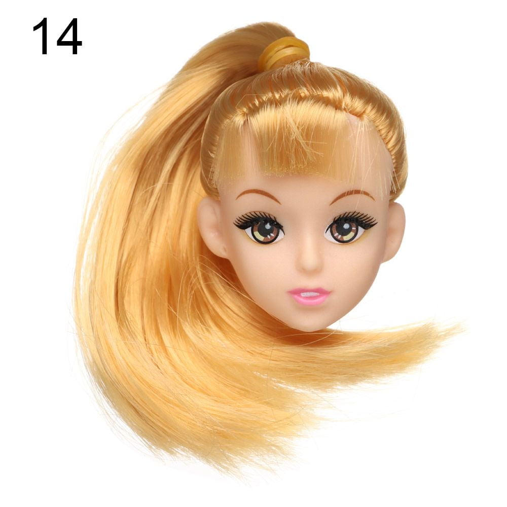 Toys Multiple Color Hairstyles Doll Head DIY Head Wear 30 Dolls Joint ...